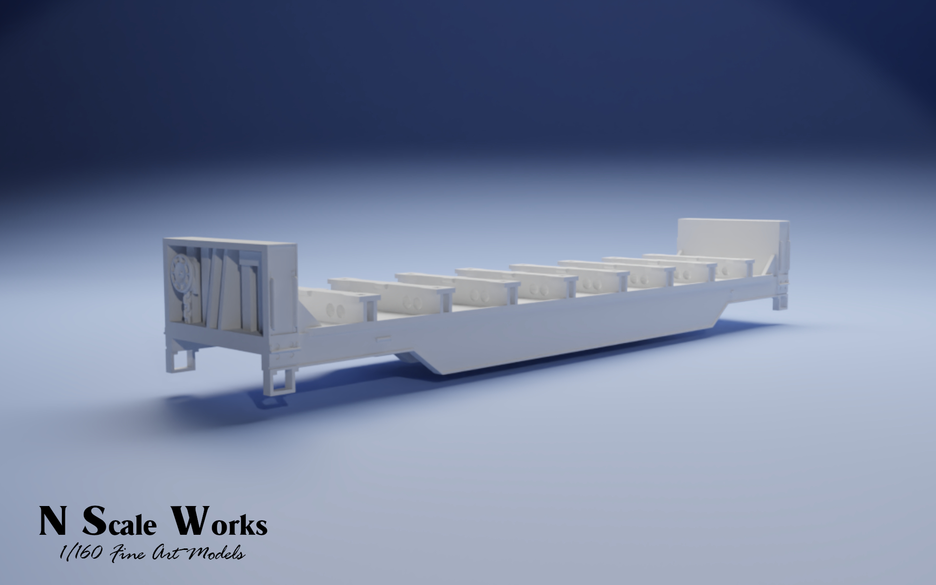 URR Steel Slab Cars | NScaleWorks.com