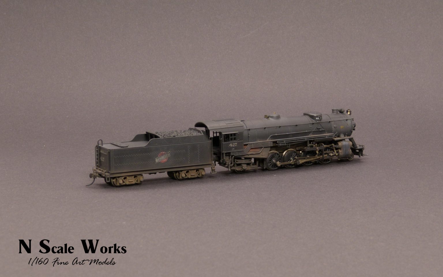 CNW 427 2-8-2 | NScaleWorks.com