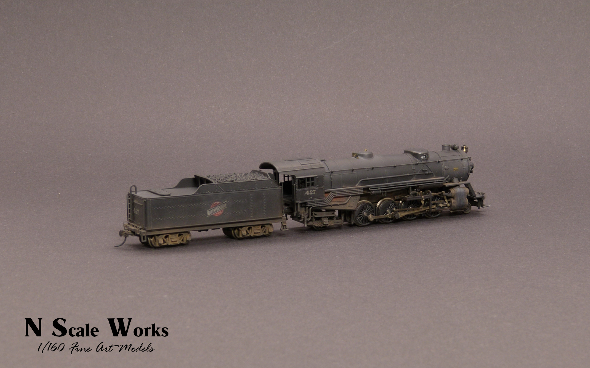 CNW 427 2-8-2 | NScaleWorks.com